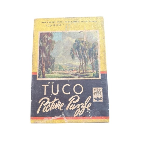 Games | Vintage Tuco Scenic Landscape Picture Puzzle Jigsaw Puzzle 194s ...